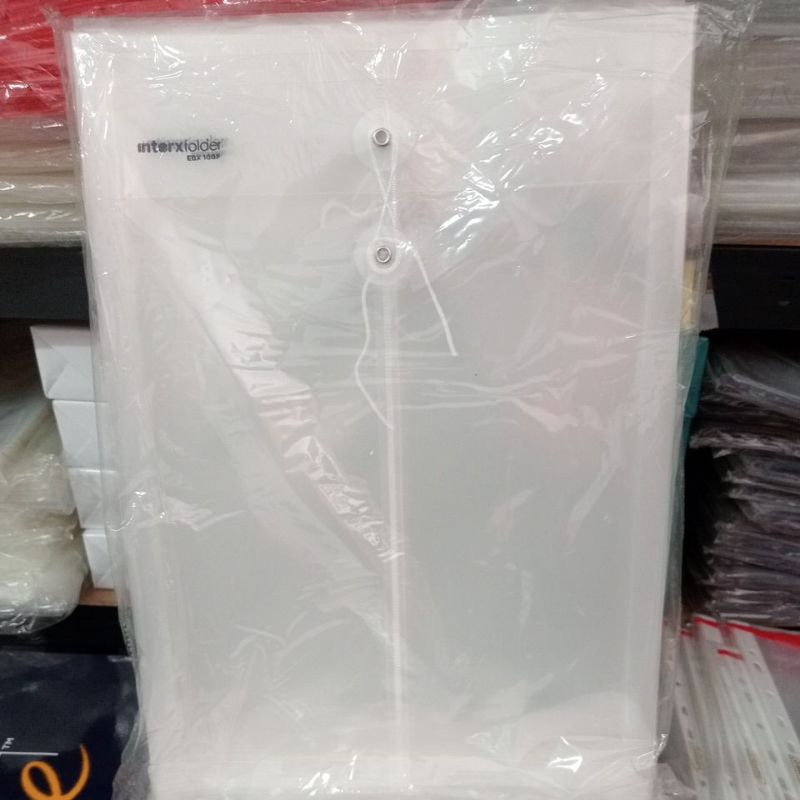 Jual Map Tali Map Bening InterxFolder 12pcs | Shopee Indonesia