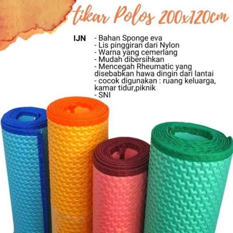 Jual Karpet Tikar Polos Jagung Serbaguna Tebal | Shopee Indonesia