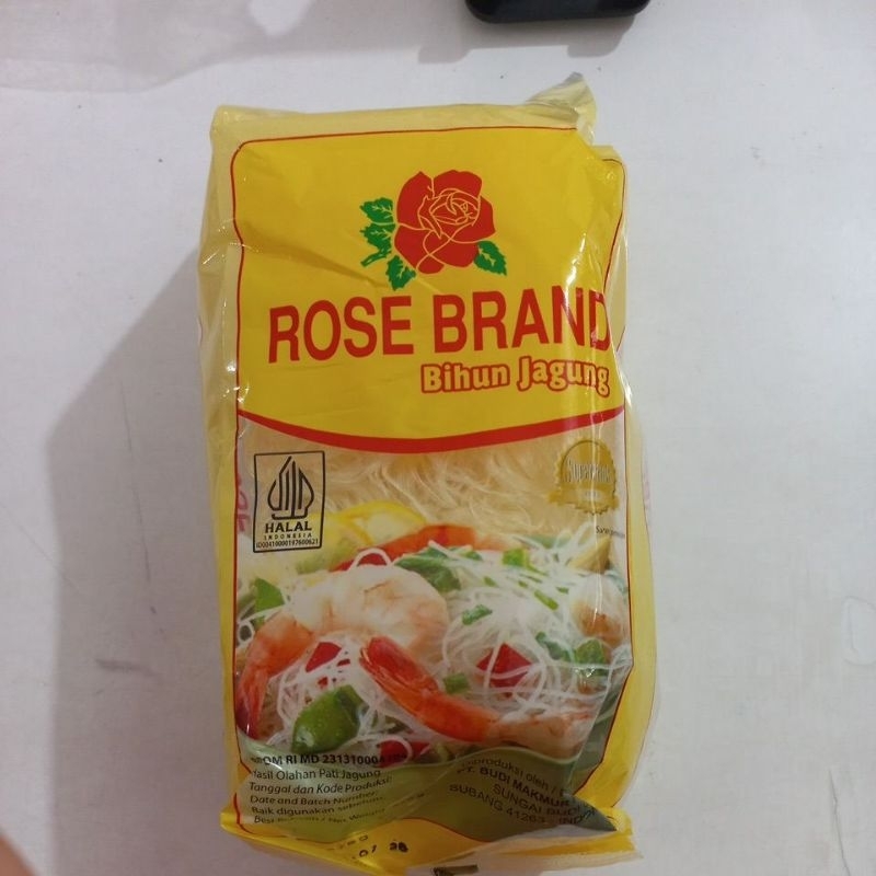 Jual Bihun Jagung Kemasan 320g | Bihun Jagung Rosebrand | Shopee Indonesia
