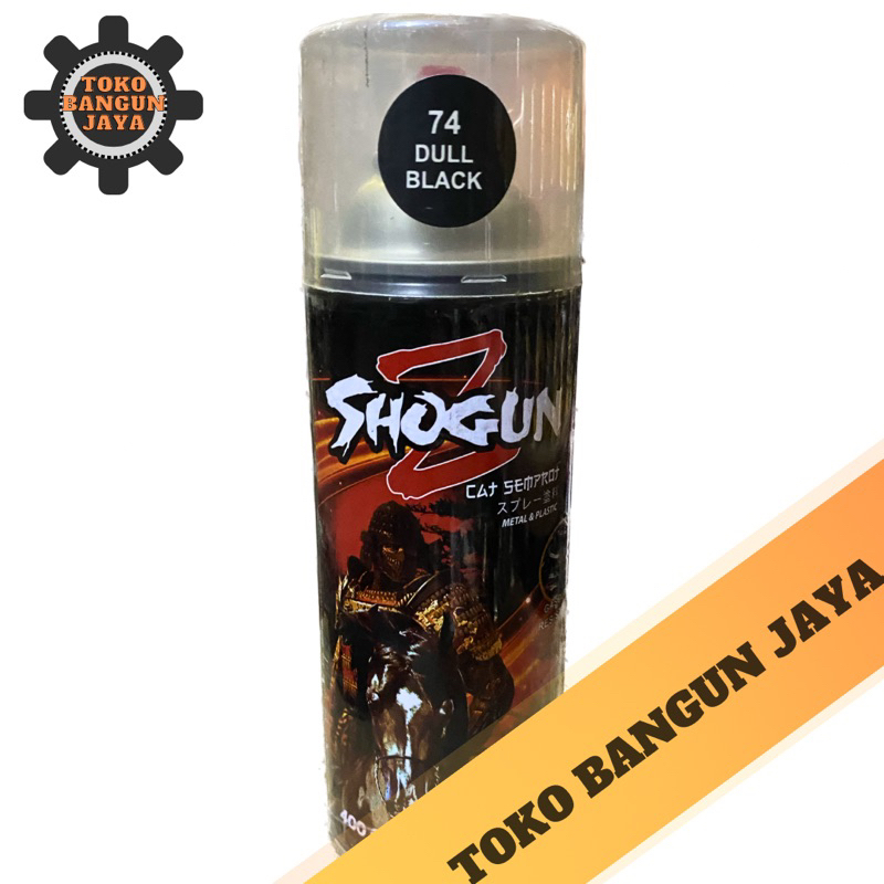 Jual SHOGUNZ CAT SEMPROT PILOX WARNA STANDAR HITAM PEKAT / DULL BLACK ...