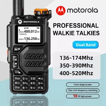 Jual Motorola Walkie Talkie X8 Handy Talky WalkyTwo-way radio FM Dual Band High Power Long ...