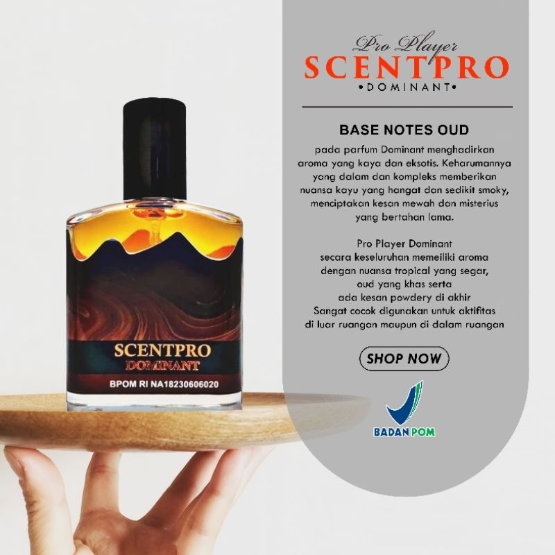 Jual PARFUM SCENTPRO PROPLAYER DOMINANT PARFUM PEMIKAT WANITA PARFUM ...
