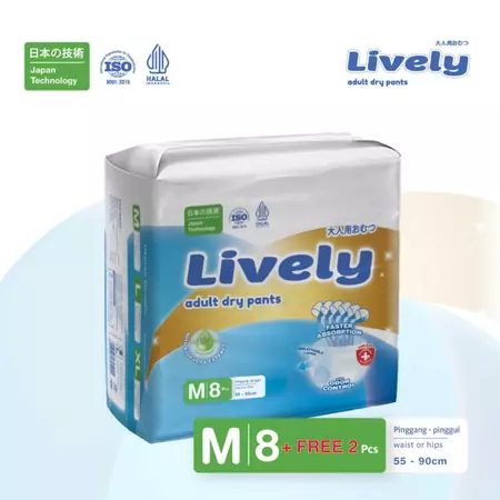Jual Lively pants adult diapers (popok dewasa) | Shopee Indonesia