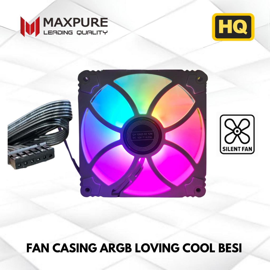 Jual FAN CASING MASTERFAN MF200R ARGB 200mm 12CM Fan Casing BAHAN BESI ...