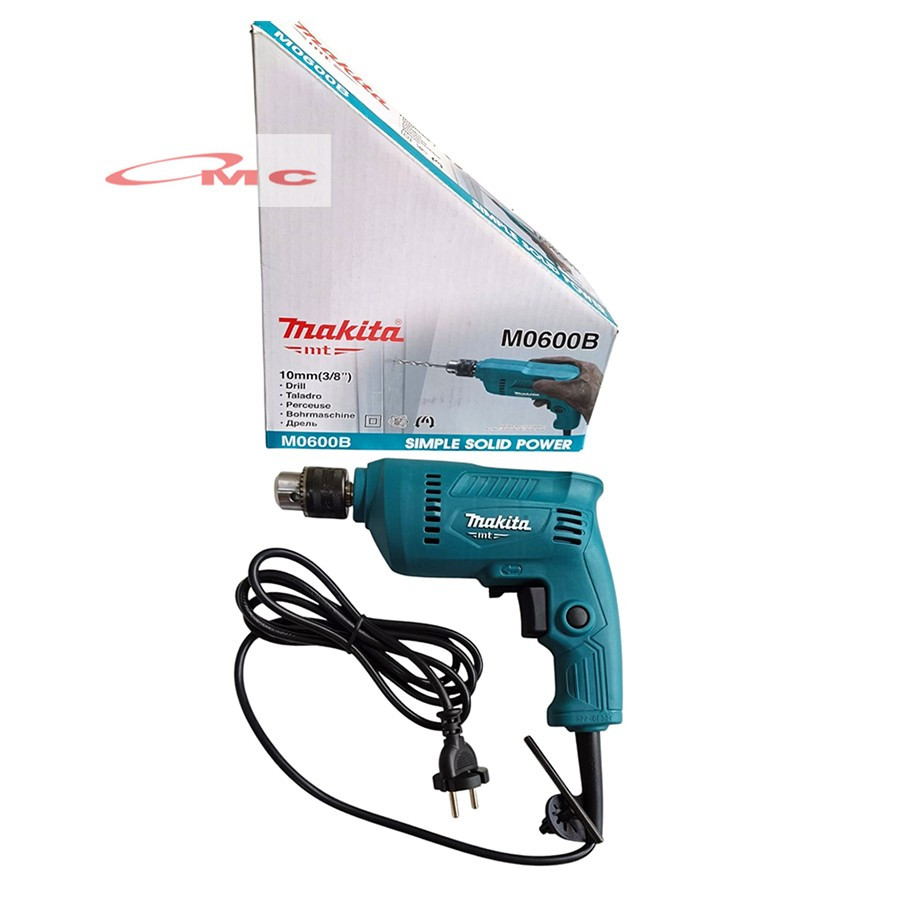 Jual MAKITA Mesin Bor Listrik Tangan M0600B Besi Kayu 10mm 2 Arah Bolak Balik Electric Drill ...