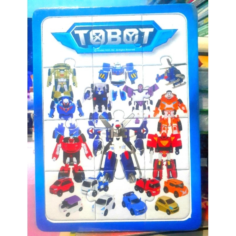 Jual PAZZEL PUZZLE PUZLE PUZEL PAZEL TOBOT PAUD TK MAINAN EDUKASI ANAK ...