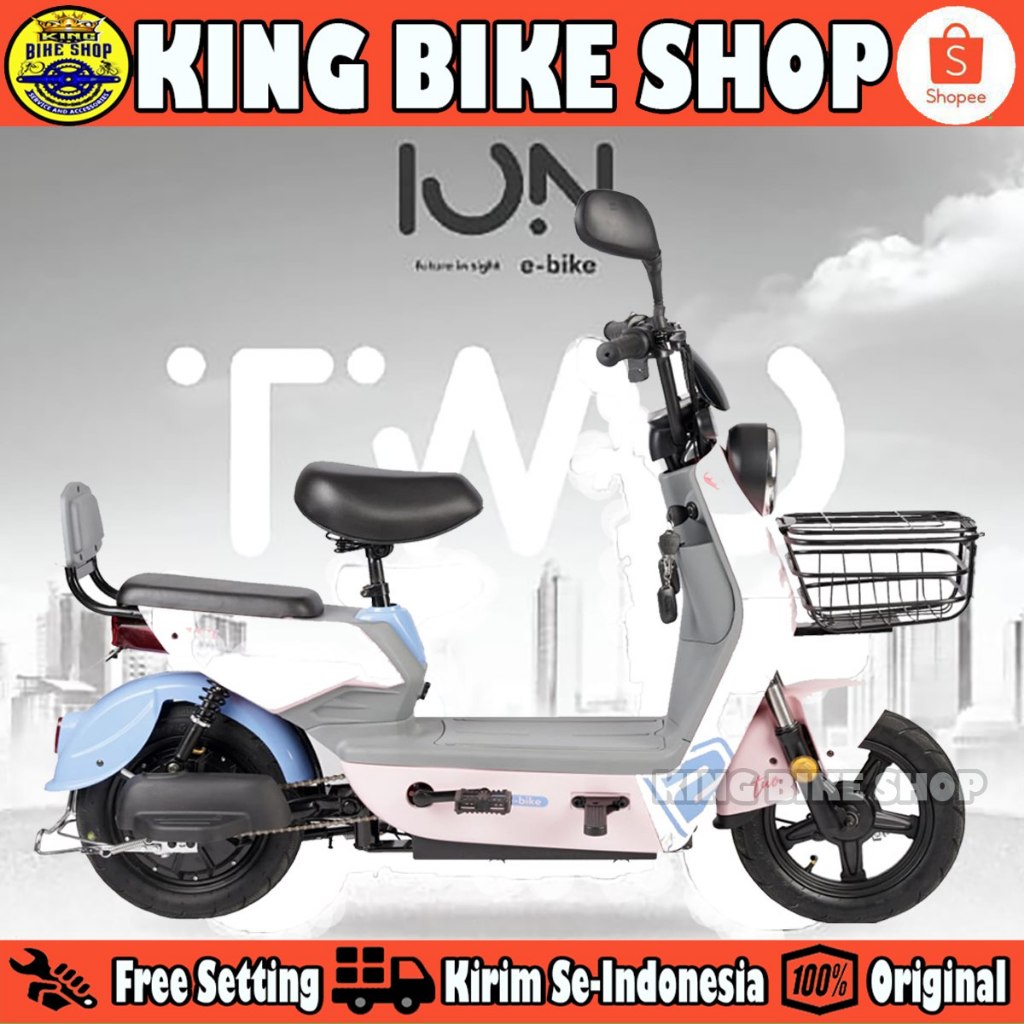 Jual Sepeda Listrik ION TWO By Element 350 Watt Electric E Bike ...