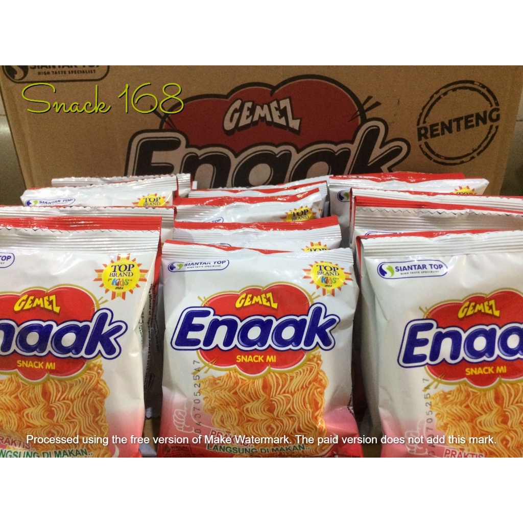 Jual MIE GEMEZ ENAAK Renceng isi 5pcs x 18gr Snack Cemilan Anak ...