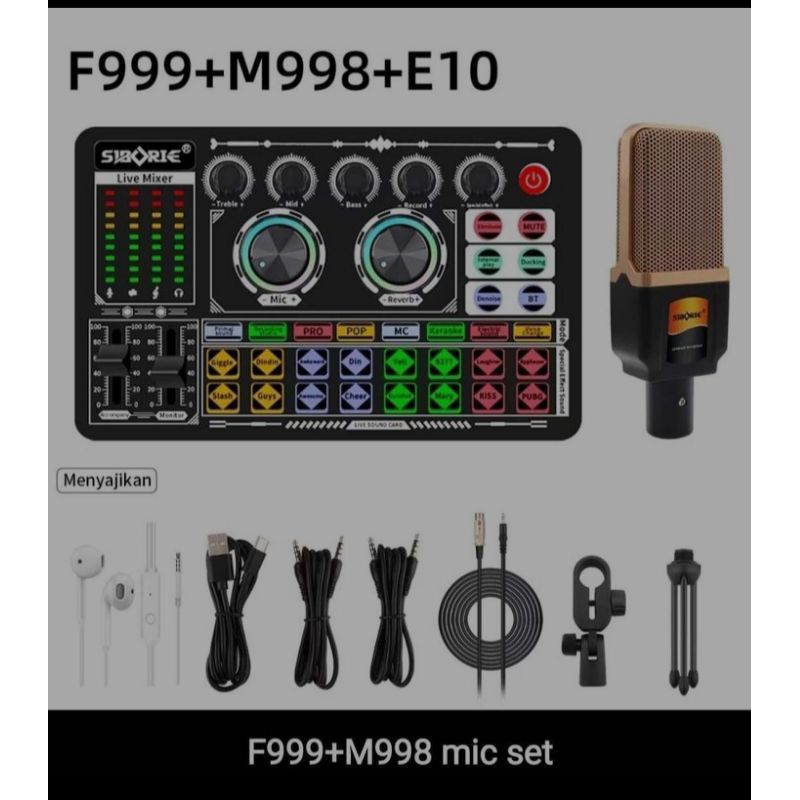 Jual siborie f99 sound card | Shopee Indonesia