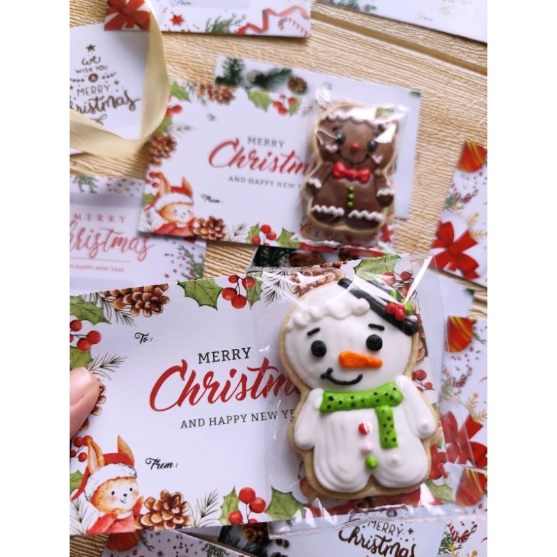 Jual Cookies Natal ukuran 6cm & 7cm - Christmas cookies -Kukis Natal ...