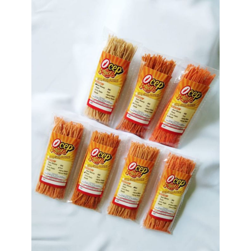 Jual Mie lidi paket 20 bungkus 9 varian rasa / mie lidi ocep snack ...