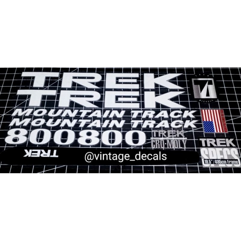 Jual decals replacement TREK 800 mountain track | Shopee Indonesia