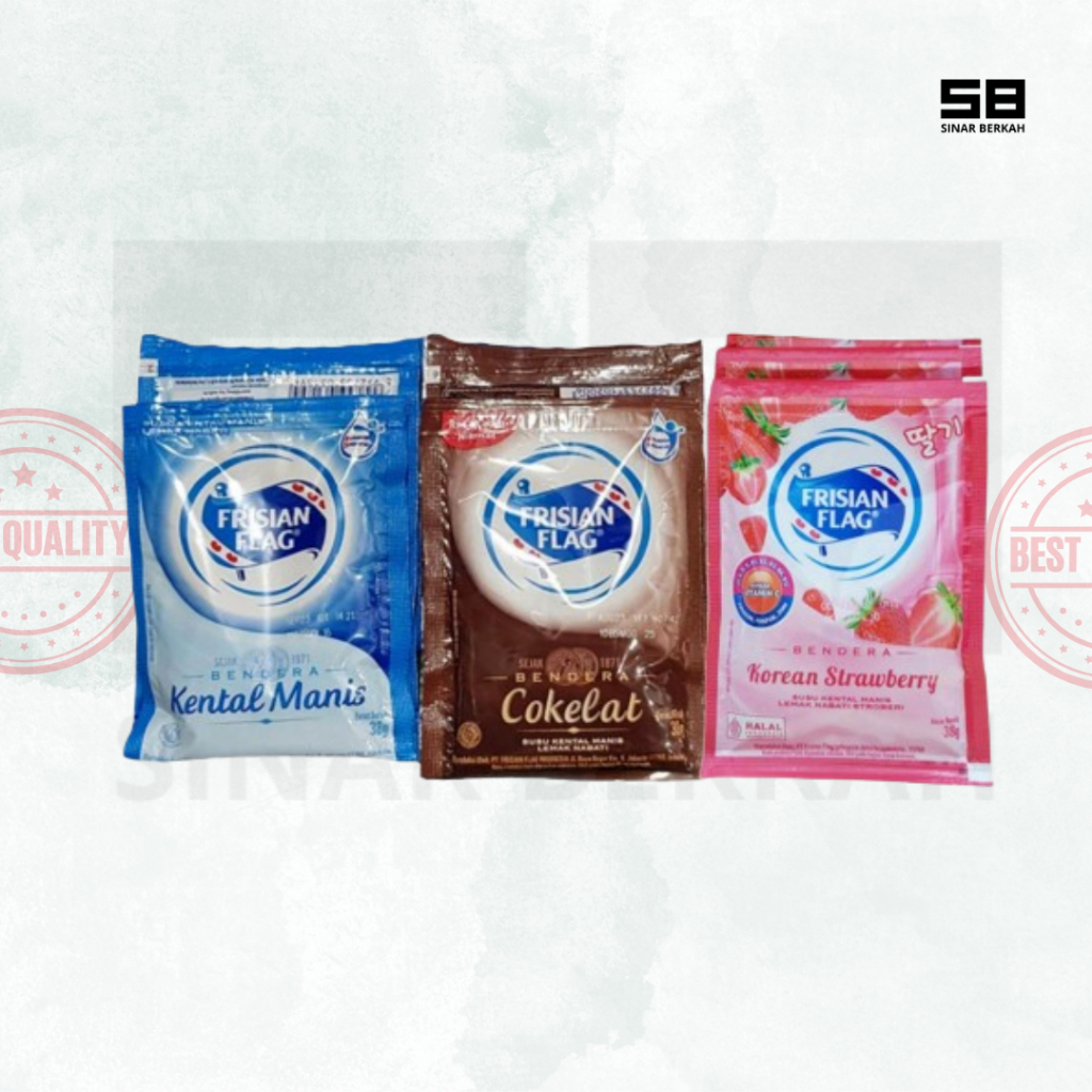 Jual SUSU FRISIAN FLAG KEMASAN SASET 38G | Shopee Indonesia