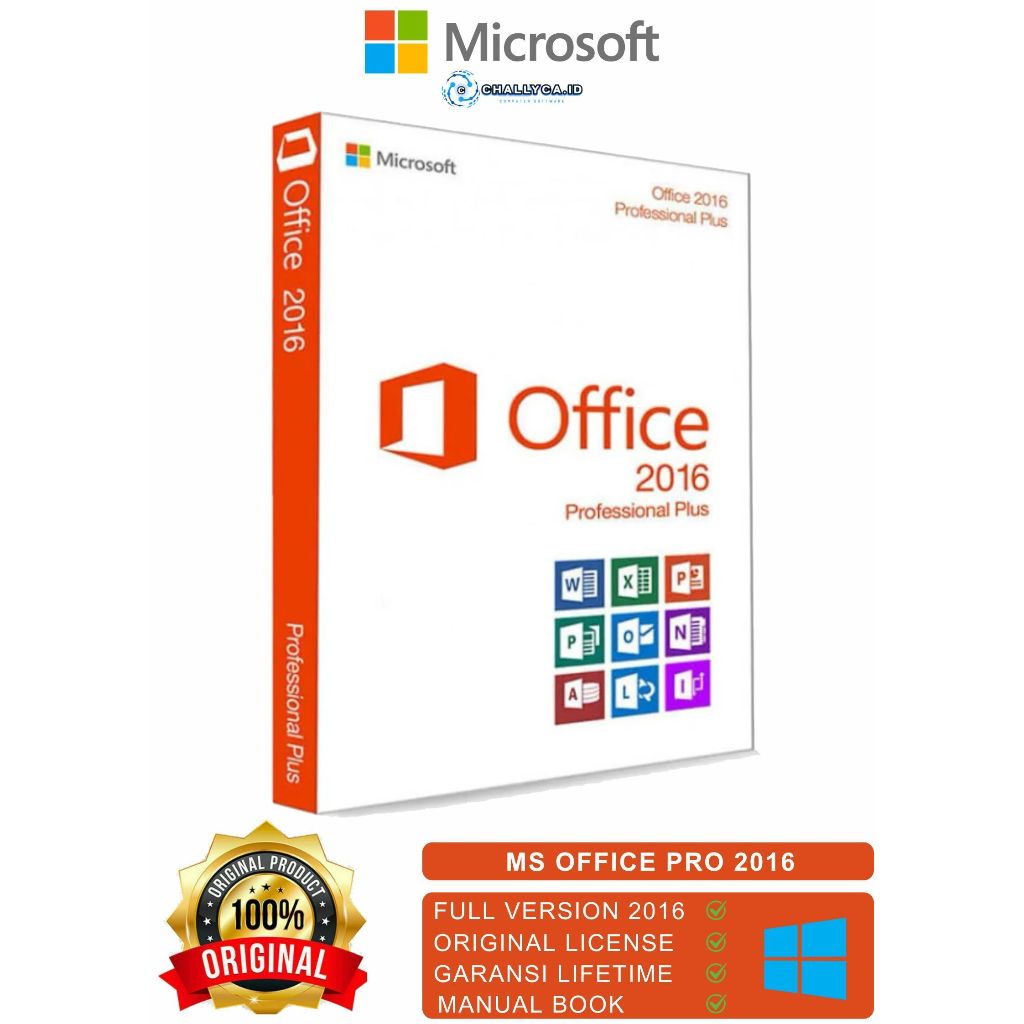 Jual Paket Murah Office Activation WINDOWS 2016 - Lengkap Dengan Manual ...