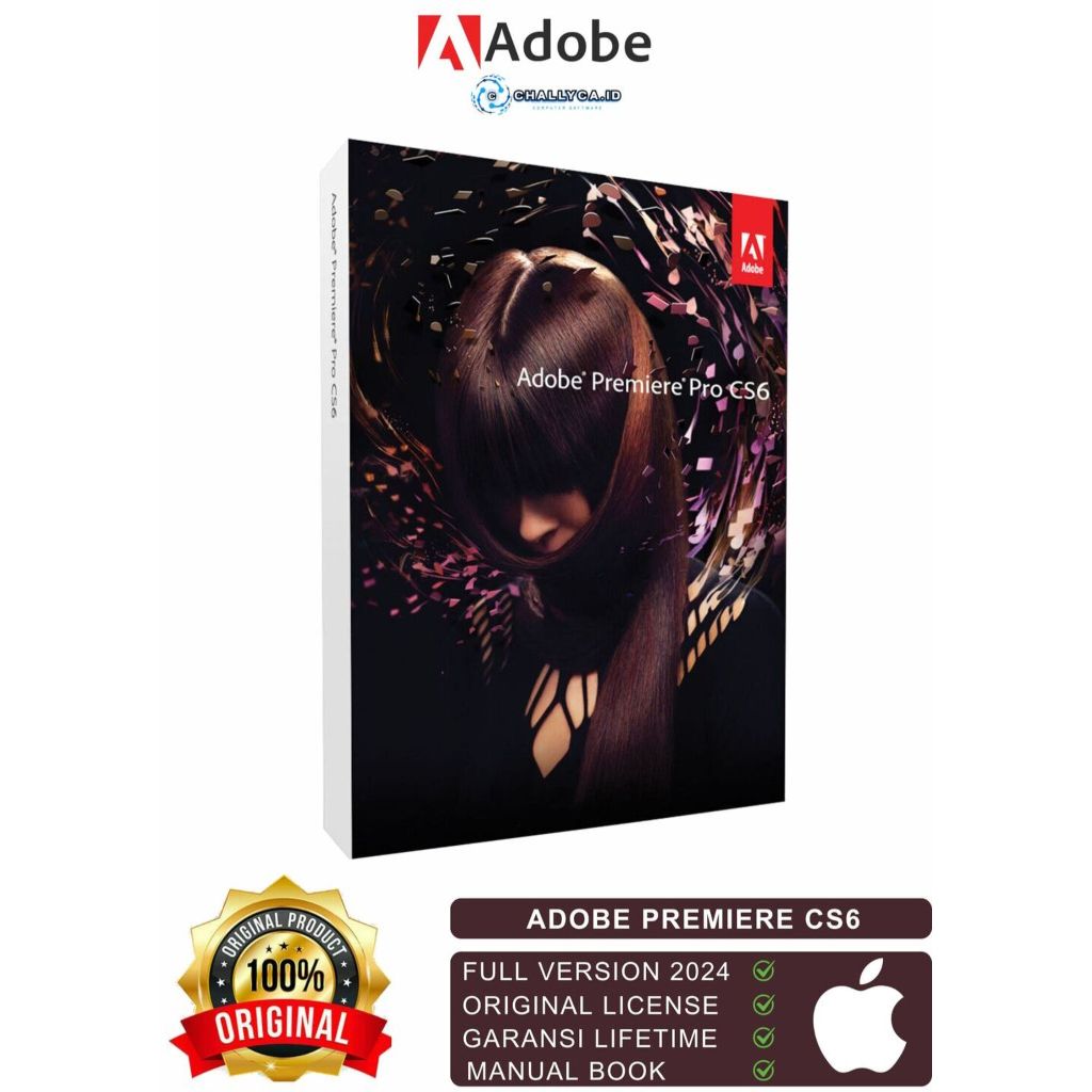 Jual PROMO Premiere Permanent MAC OS Cs6 2024 - Lengkap Dengan Manual Book ORIGINAL | Shopee ...