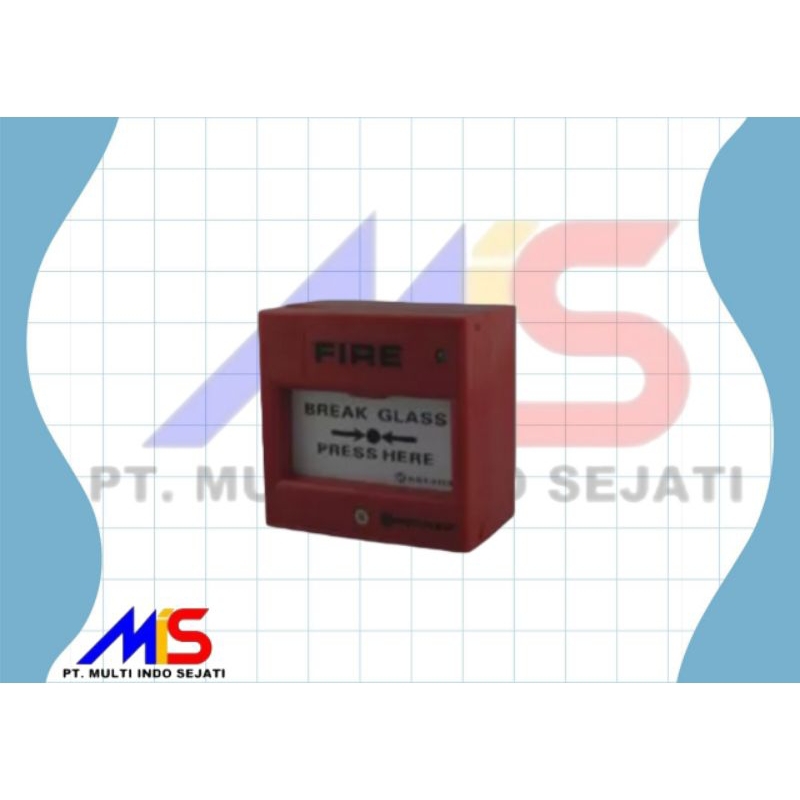 Jual Notifier Addressable Manual Call Point c/w Intercom Jack ...
