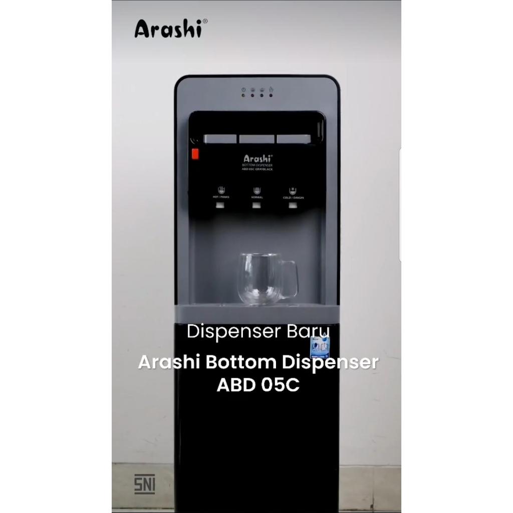 Jual Arashi Bottom Water Dispenser Air ABD 05C ABD05C ABD-05C / Hot ...