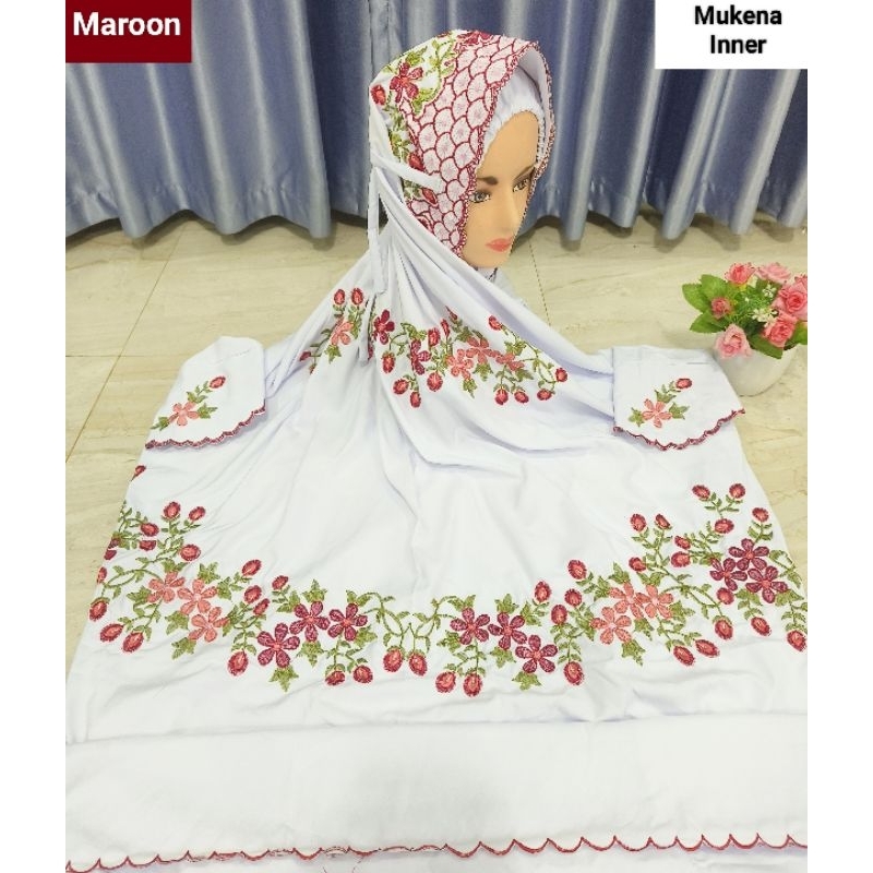 Jual HITS MUKENA PAKAI INNER MODEL TERUSAN - Mukena Terusan/Lajuran ...