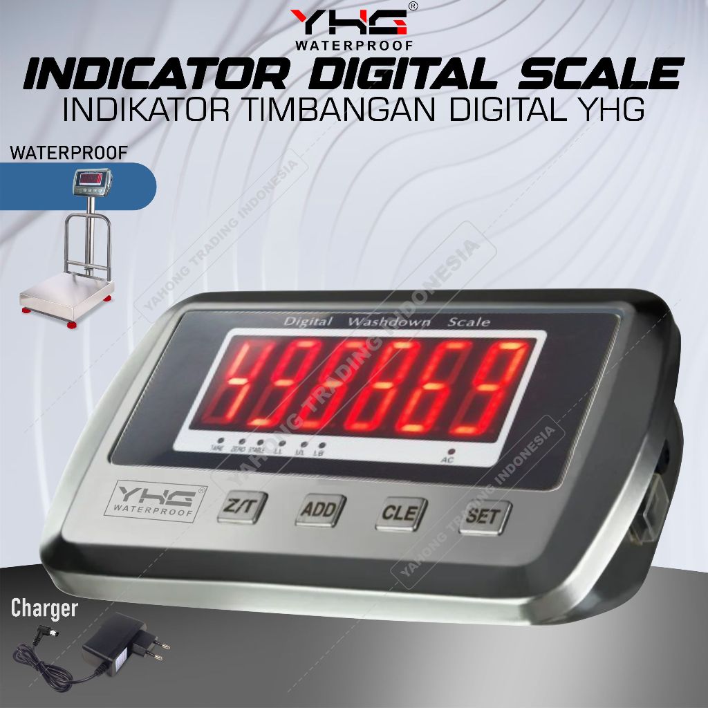 Jual Indikator Kepala Timbangan Digital YHG | Shopee Indonesia