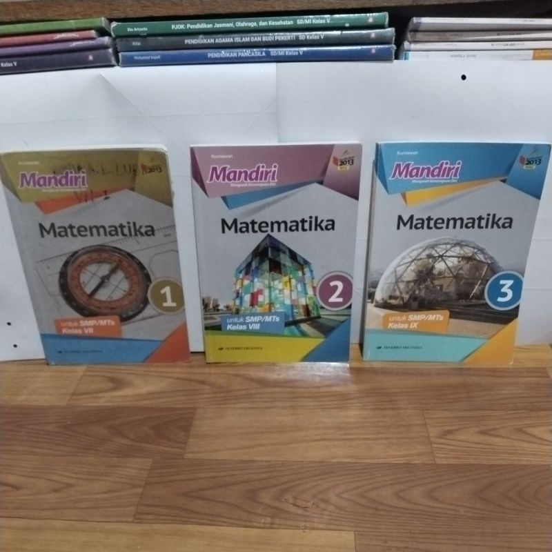 Jual BUKU MANDIRI MATEMATIKA KELAS 7-8-9 SMP/MTS KURIKULUM 2013 REVISI ORIGINAL | Shopee Indonesia