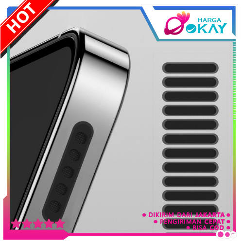 Jual HO STIKER PENUTUP LUBANG SPEAKER ANTI DEBU ISI 10 PCS STICKER ...
