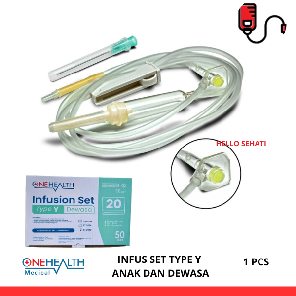 Jual Selang Infus Set Type Y Onehealth Infuset Infusion | Shopee Indonesia