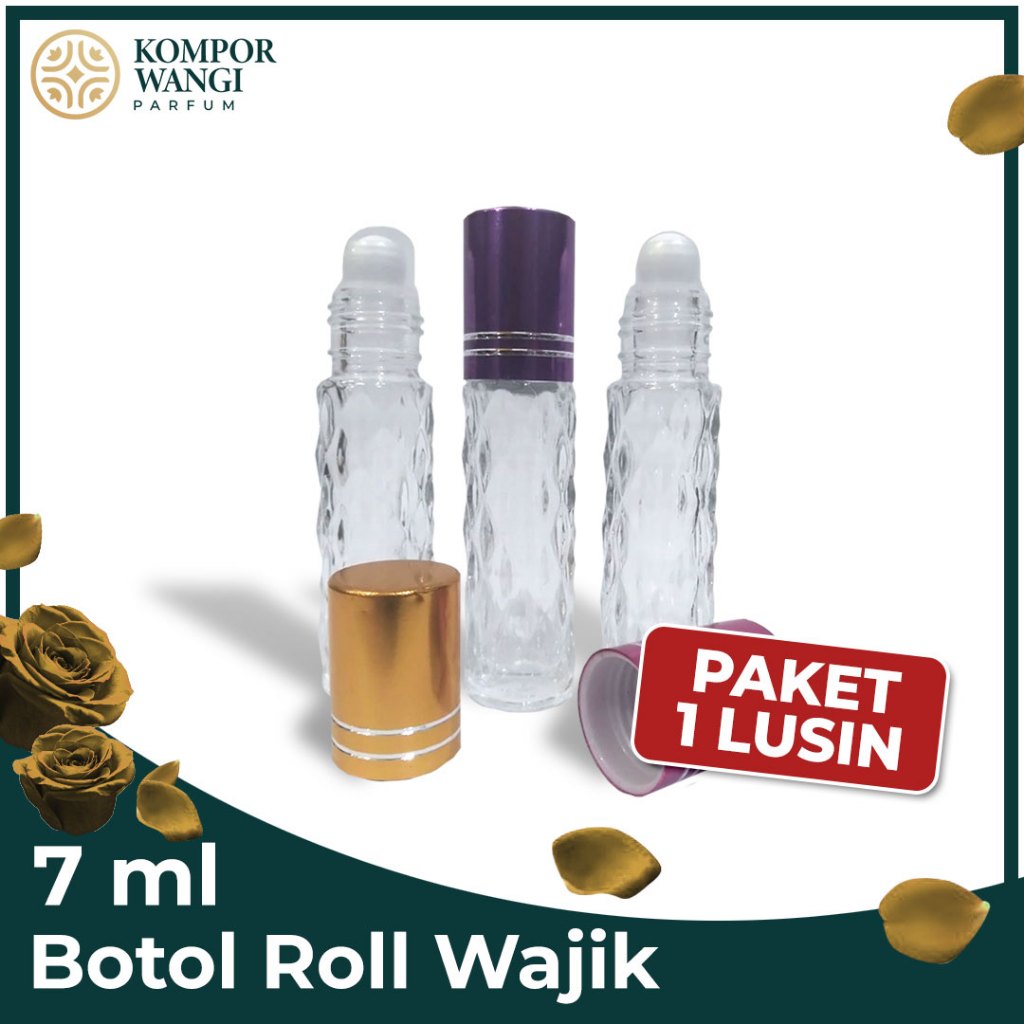 Jual PAKET 1 LUSIN BOTOL ROLL WAJIK 7ML | Shopee Indonesia