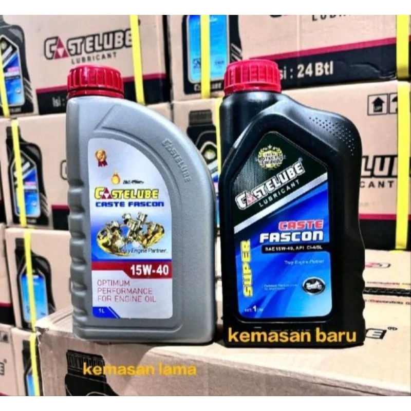 Jual Castelube Fascon Sae 15w-40 1 Ltr | Shopee Indonesia