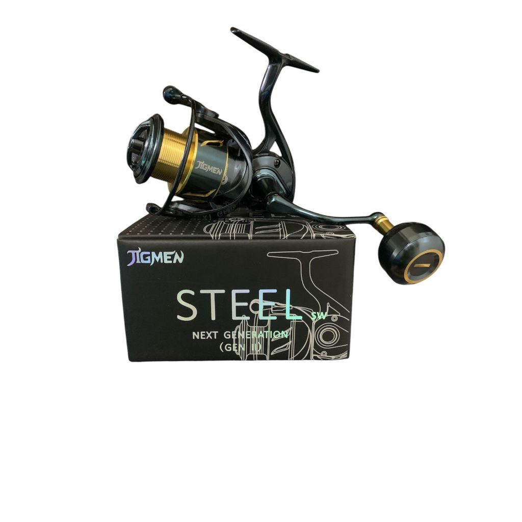 Jual Reel pancing JIGMEN STEEL SW GEN I dan II 6 BB Body Metal ...