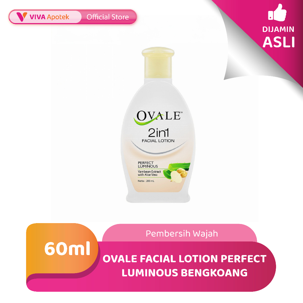 Jual Ovale Facial Lotion Perfect Luminous Bengkoang (60 ml) | Shopee ...