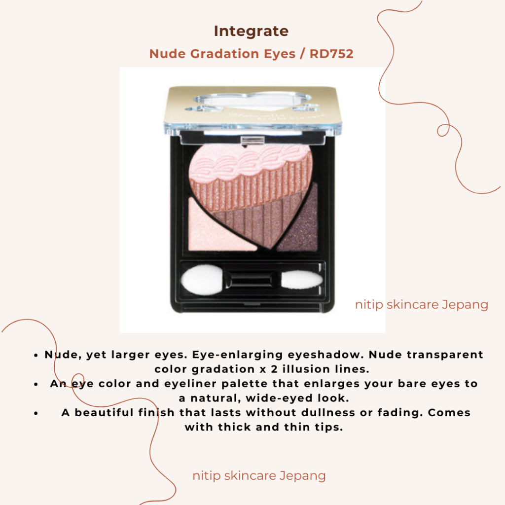 Jual PO Jepang -- integrate Nude Gradation Eyes original | Shopee Indonesia