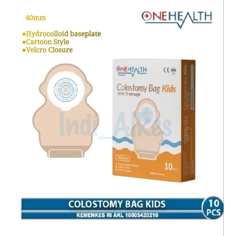 Jual PER BOX Colostomy Bag Kids Onehealth/Kolostomy Bag Anak | Shopee ...