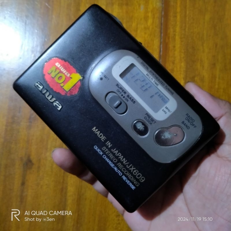 Jual Walkman AIWA JX609 Cassette Boy Made in Japan Rare item langka Preloved tape kaset pita ...