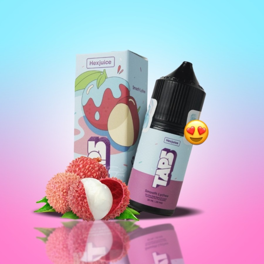 Jual TAPS SMOOTH LYCHEE SALT NIC 30ML ORIGINAL HEX JUICE - LIQUID TAPS ...