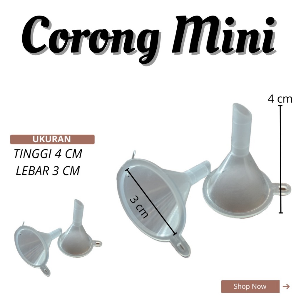 Jual corong mini plastik/corong parfume oil/alat refill parfume ...