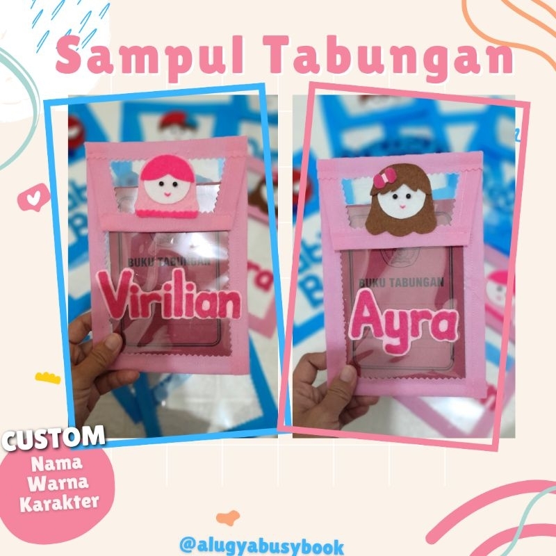 Jual Cover Buku Tabungan Anak/ tempat tabungan sekolah/ cover SPP ...