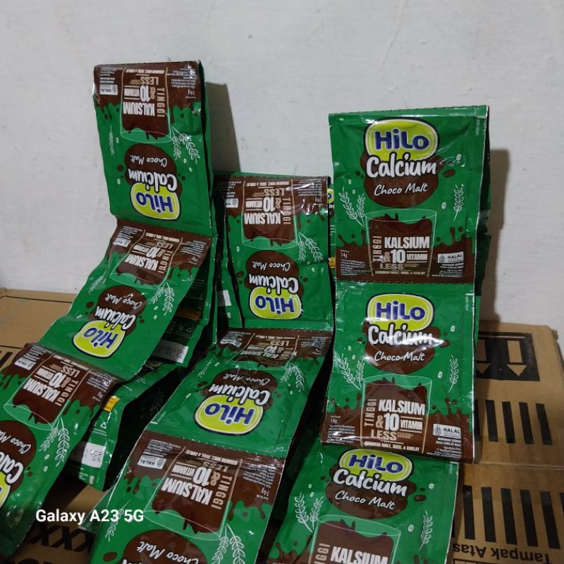 Jual Hilo Choco Malt Renceng isi 10 sachet | Shopee Indonesia