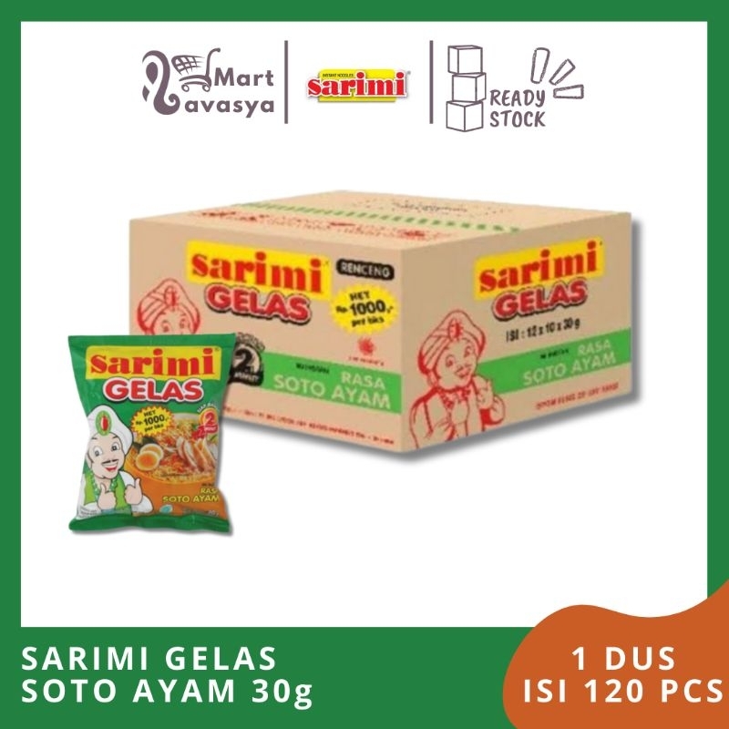 Jual SARIMI GELAS SOTO AYAM 30g - 1 DUS ISI 120 PCS - KOTA BANDUNG ...