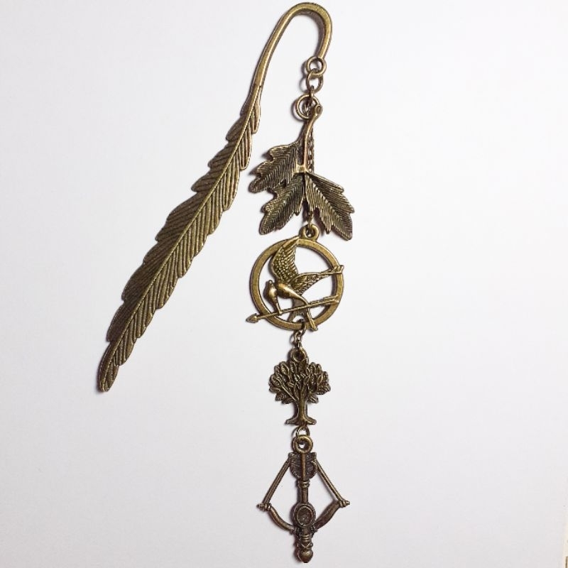 Jual Bookmark "The Mockingjay" | Hunger Games Themed Bookmark ...