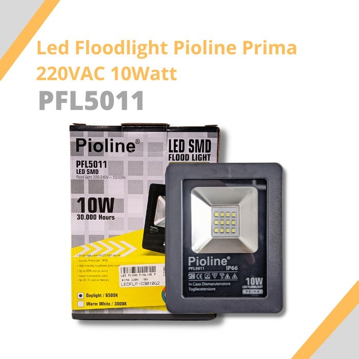 Jual Lampu Sorot LED PIOLINE PRIMA 10W 10 WATT / Tembak / Panggung ...