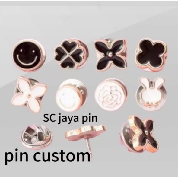 Jual pin enamel custom UK 1,cm | Shopee Indonesia
