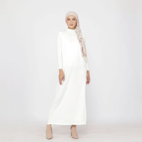 Jual KODE T5S Salmahira Basics Inner gamis tanpa lengan Broken white ...