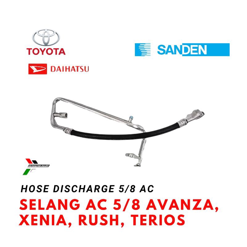 Jual Hose Suction Tube Pipa Selang Ac 58 5/8 Avanza Xenia Rush Terios ...