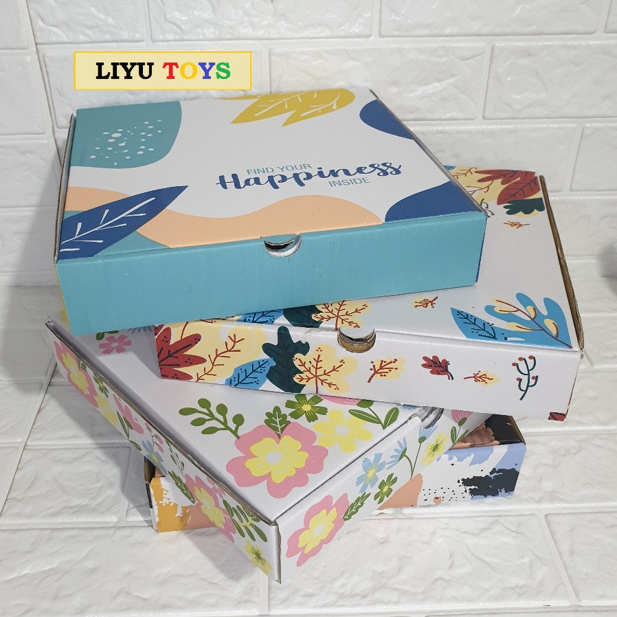 Jual KARDUS 25x25x5 CM / BOX 25x25x5 GIFT BOX MOTIF / KARDUS PACKING ...