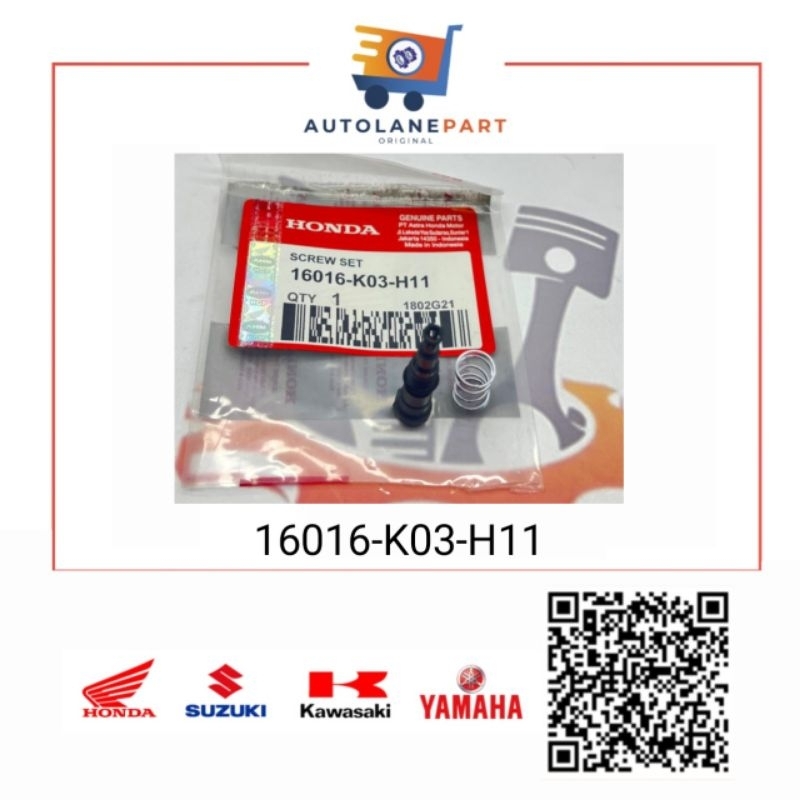 Jual BAUT SETELAN LANGSAM IDLE BEAT FI SCOOPY FI VARIO 125 VARIO 150 ...