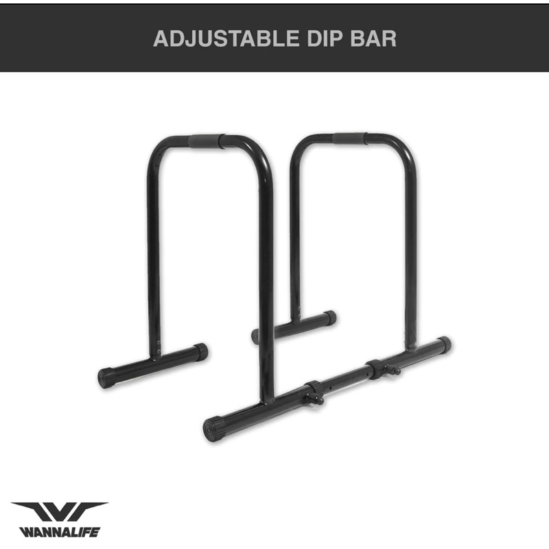 Jual ADJUSTABLE DIP BAR WANNAFIT || DIPPING BAR CALISTHENIC DIPPING BAR ...
