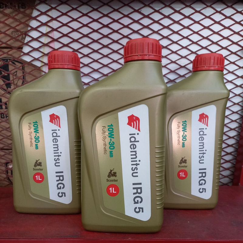 Jual Idemitsu IRG 5 Scooter 10W-30 MB 1L | Shopee Indonesia