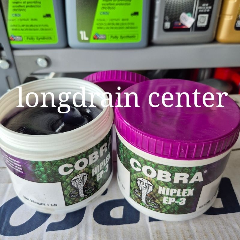 Jual GEMUK ATAU GREASE MERK COBRS HIPLEX EP -3 1LB | Shopee Indonesia