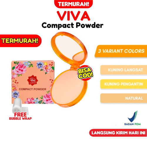 Jual Viva Compact Powder Bedak Padat | Shopee Indonesia