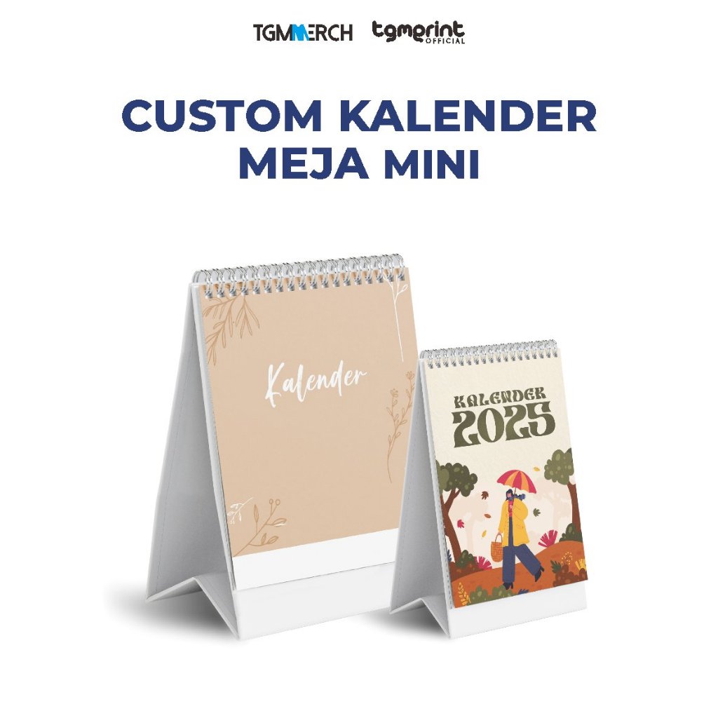 Jual TGM MERCH - Cetak Custom Kalender duduk/kalender meja Mini ...